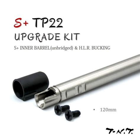 Tnt Tp22 S 120mm Inner Barrel With H L R Bucking Gbb 60