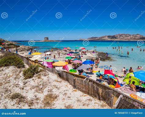 La Pelosa Beach Stintino Italy Editorial Photo Image Of Imaginary