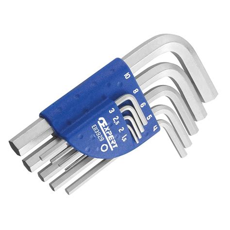 Shop Expert Metric Hexagon Key Short Arm Set 9 Piece Brie113929b