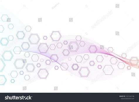 Futuristic Hexagonal Background