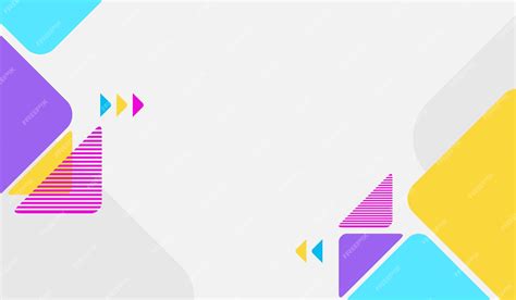 Premium Vector Abstract Colorful Shapes Background Vector Design