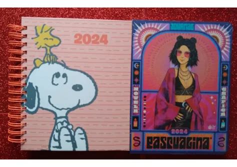 Agenda 2024 Pack Snoopy Naranja Pascualina Spellbinding Cuotas Sin