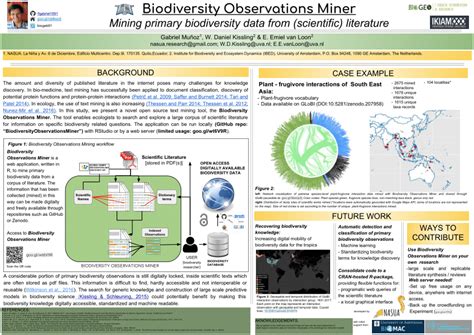 Pdf Biodiversity Observations Miner A Web Application To Unlock