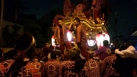 平成28年 平野郷夏祭り 前夜祭 市町 Youtube