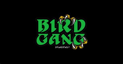 Birdgang Birdgang Sticker Teepublic