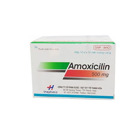 Amoxicillin Medication Template