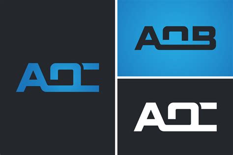 AOC Letter Logo Design Template Graphic By D Vectors Creative Fabrica