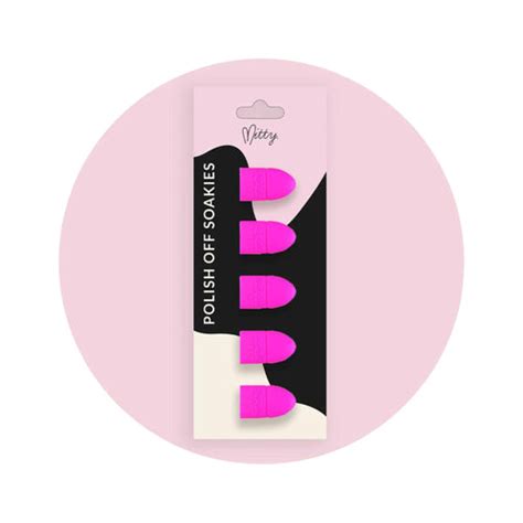 Mitty Polish Off Soakies Candy Pink Goodnessme
