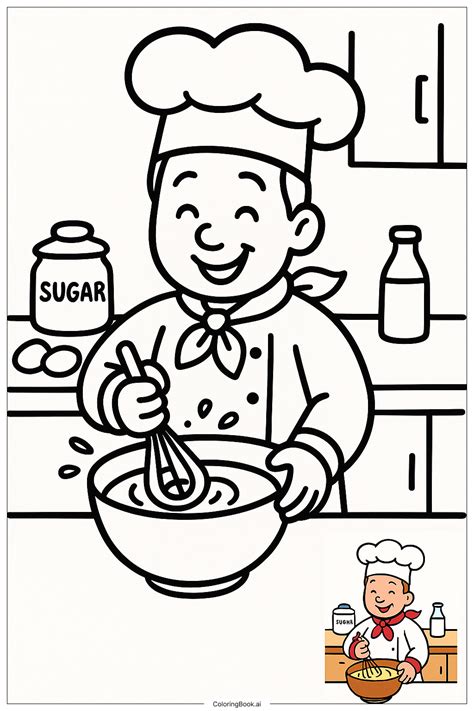 디저트 색칠공부 54장 무료 Pdf・png 출력