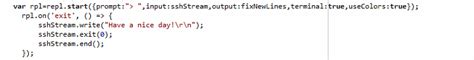 Nodejs Nodejs Repl Has Piping Issues When Preview Is On Stack Overflow