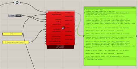 Error In Accelerad Honeybee Simulation Honeybee Legacy Ladybug