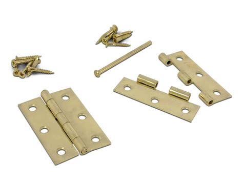 Perrys 75mm 3 No 1840 Light Butt Hinges Lo
