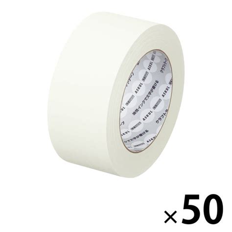 Nichiban 【ガムテープ】 ニュークラフトテープ No305w 白 幅38mm×長さ50m 305w 38 ニチバン 1箱（60巻入