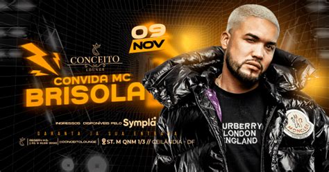 Mc Brisola Conceito Em Brasília Sympla