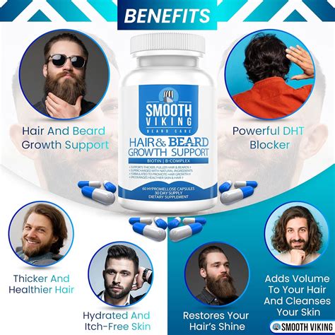 Suplemento Para El Crecimiento De La Barba Vitaminas Para El