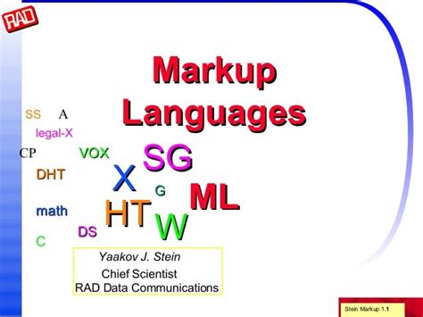 Markup Languages