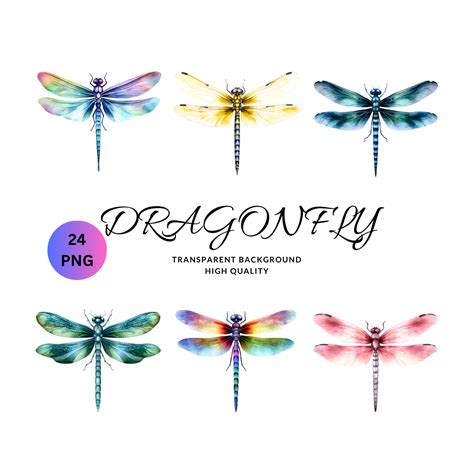 PNG Dragonflies Clipart Painted Dragonfly Clipart Insec Inspire Uplift
