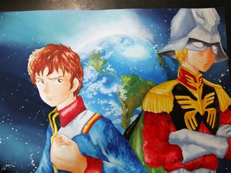 アムロとシャア てと さんのイラスト ニコニコ静画 イラスト