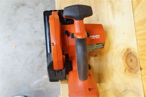 Hilti SCM Volt Cordless Metal Cutting Circular Saw Tools In Action Power Tools And Gear