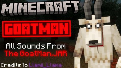 Minecraft Goatman Sound Effects Youtube