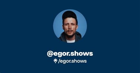 Egorshows Instagram Tiktok Linktree