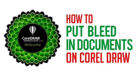 How To Put Bleed In Document In Corel Draw Tutorial 5 English YouTube