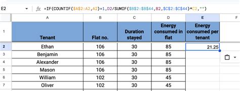 Google Sheets Formula Error Column Result Based On Multiple Rows