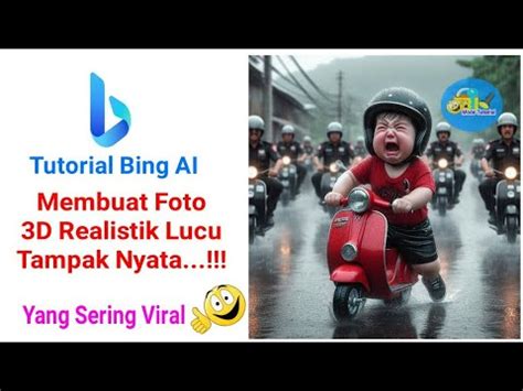 Cara Membuat Foto 3D Realistik Lucu di Hp || Tutorial Bing AI Terbaru - YouTube