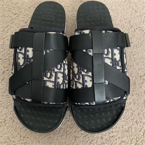 Dior Slides “black And White” Price Is Decently Depop