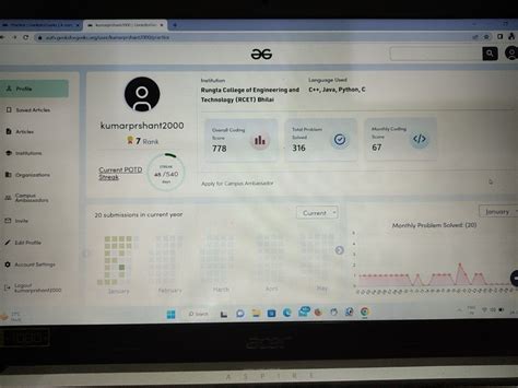 Prashant Kumar On Linkedin Gfg Tshirt Geeksforgeeks Potd Potd Gfg Potd Problemsolving