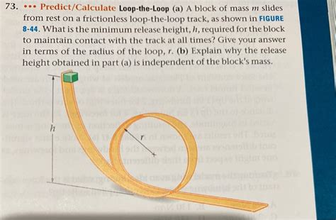 Solved Predict Calculate Loop The Loop A A Block Of Chegg
