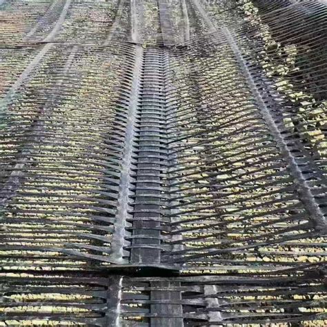 Durable Uniaxial Geogrid With 160 160kn Tensile Strength Ideal For