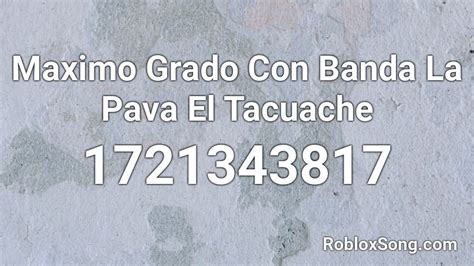 Mexican Id Roblox Calibre 50 Corrido De Juanito Roblox Id Roblox