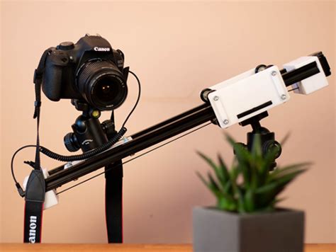 Motorized Camera Slider With Wifi Dslr Time Lapse 3dthursday