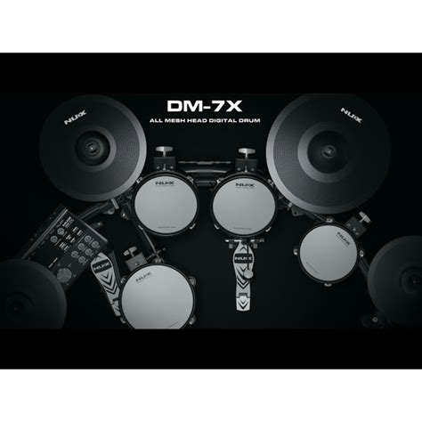 Jual NUX DM7x / DM 7x Drum Elektrik NUX (ORIGINAL - BARU) | Shopee ...
