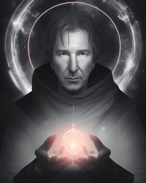 Alan Rickmans 76th Birthday Starryai Raiharrypotter