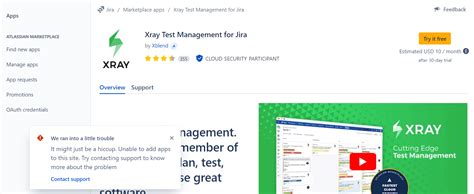 Cant Add Xray App To Jira