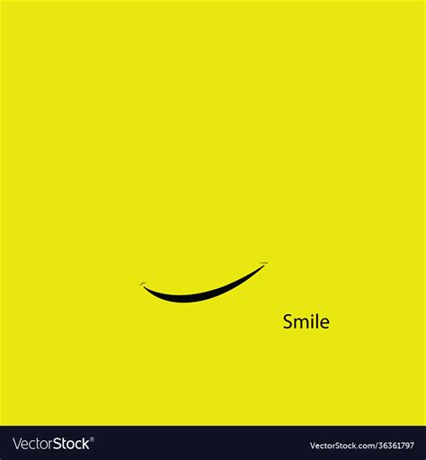 Smile Icon Logo Template Design Royalty Free Vector Image
