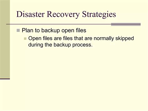 Data Backup And Disaster Recovery PPT