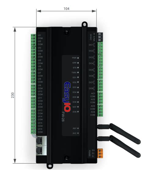 Easyio Fw Controllers Fw Series Tecnologia Shop