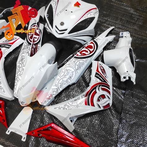 Lc V1 V2 V3 V4 V5 V6 V7 Cover Set Bodyset Pearl White Candy Red Batik