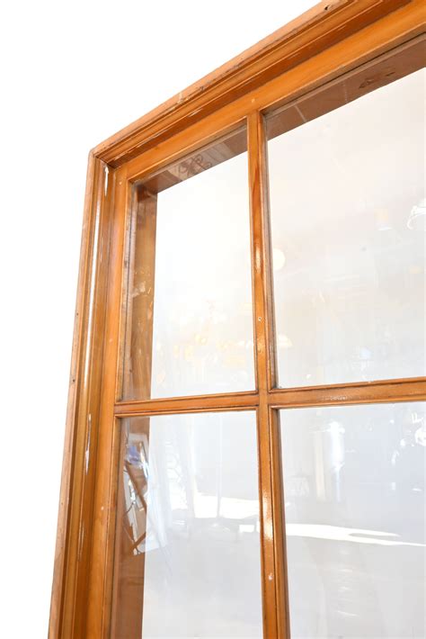 Deep Framed Six Pane Light Oak Windows Architectural Antiques