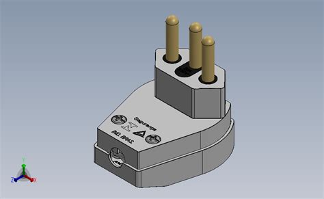 插座solidworks 2012模型图纸下载 懒石网