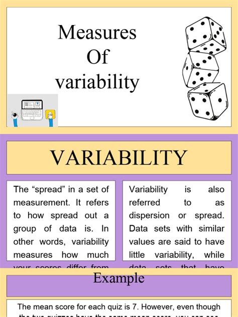 Measure Of Variability Pdf Statistical Dispersion Standard Deviation