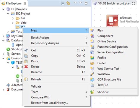 Create A Project Ataccama One
