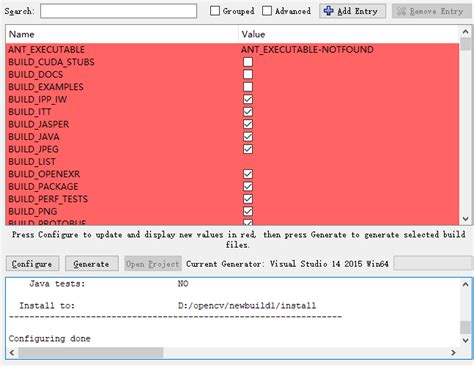 cmake配置opencv出错 【从零学习opencv 4】opencv contrib扩展模块的安装 csdn博客