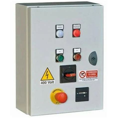 440v 215mm Mild Steel Three Phase Plc Electrical Control Panel At ₹ 3500 In New Delhi
