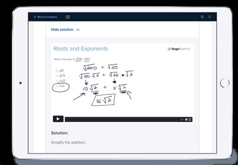 Sat Math Prep Course Target Test Prep