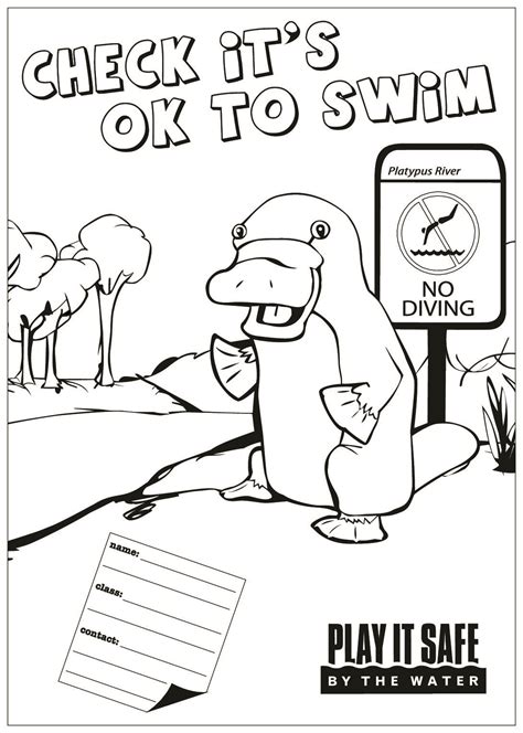 Clouring Sheet Check Its Ok To Swim Ballarat Aquatic And Lifestyle Centre