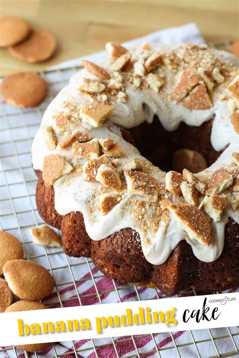 Easy Banana Pudding Cake Cookies And Cups